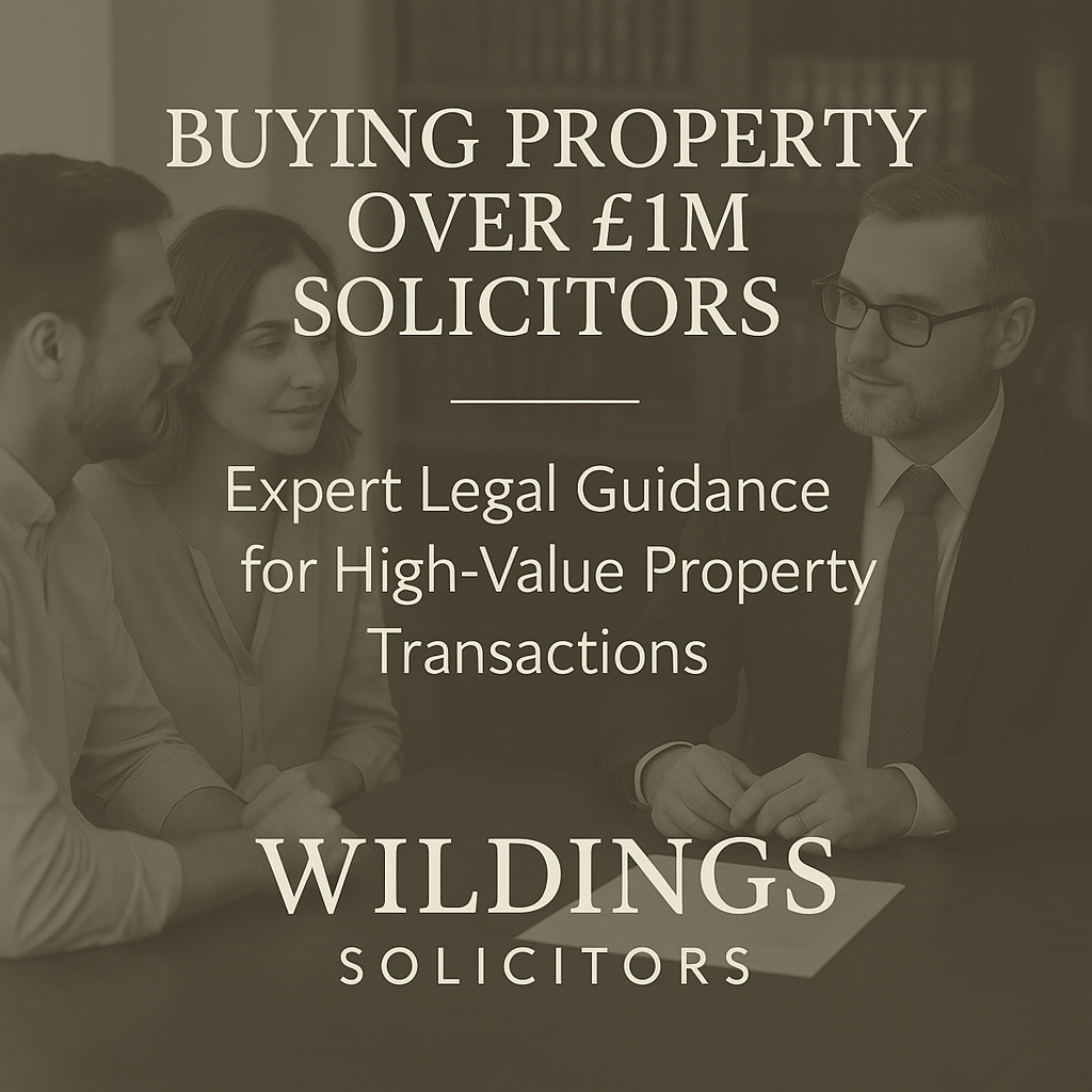 Expert Property Lawyers for Purchasing Properties Over £1 Million ...